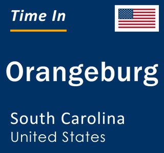 Current Local Time in Orangeburg, South Carolina, United States