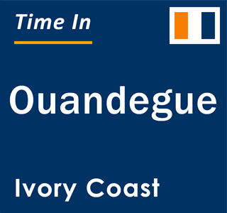 Current Local Time in Ouandegue, Ivory Coast