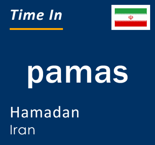 Current Local Time in pamas, Hamadan, Iran