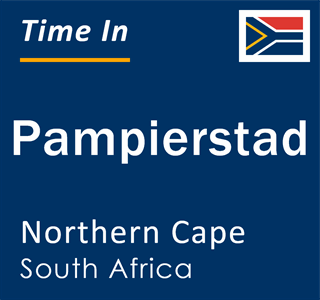Current Local Time in Pampierstad, Northern Cape, South Africa