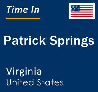Current Weather Forecast | Patrick Springs, Virginia, United States