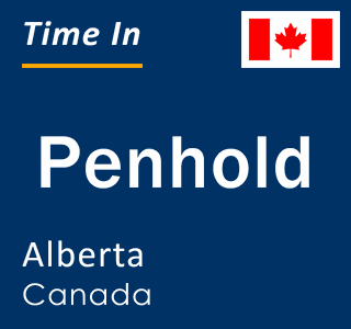Current Local Time in Penhold, Alberta, Canada
