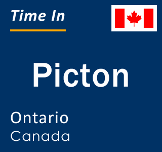 Current Local Time in Picton, Ontario, Canada