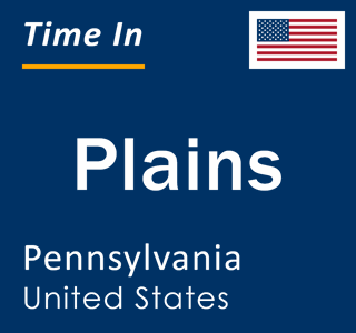 Current Local Time in Plains, Pennsylvania, United States