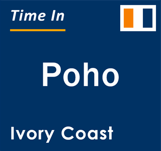 Current Local Time in Poho, Ivory Coast
