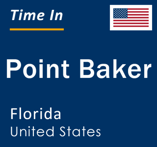 Current Local Time in Point Baker, Florida, United States