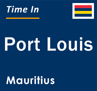 Current Local Time in Port Louis, Mauritius