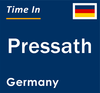 Current Local Time in Pressath, Germany