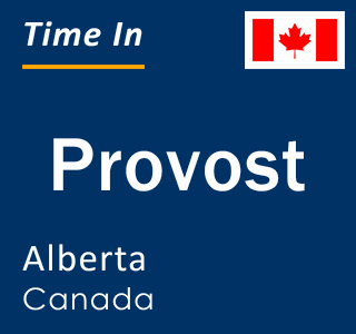 Current Local Time in Provost, Alberta, Canada