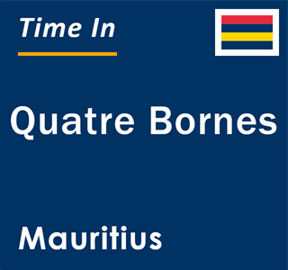 Current Local Time in Quatre Bornes, Mauritius
