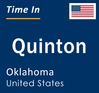 Current Weather Forecast | Quinton, Oklahoma, United States