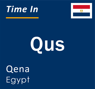 Current Local Time in Qus, Qena, Egypt