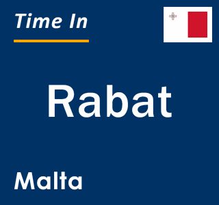 Current Local Time in Rabat, Malta