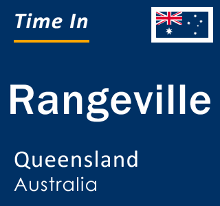 Current Local Time in Rangeville, Queensland, Australia