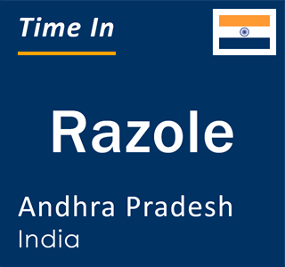 Current Local Time in Razole, Andhra Pradesh, India