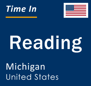 Current Local Time in Reading, Michigan, United States