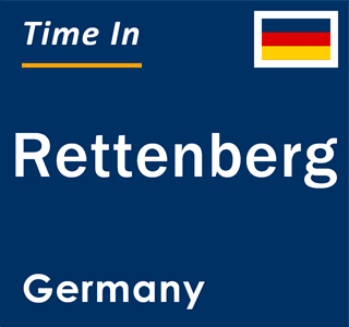Current Local Time in Rettenberg, Germany