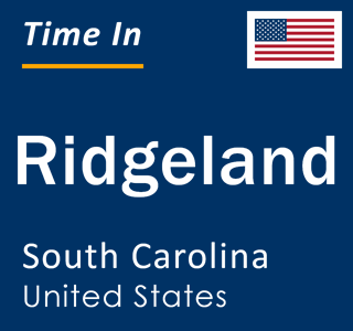 Current Local Time in Ridgeland, South Carolina, United States