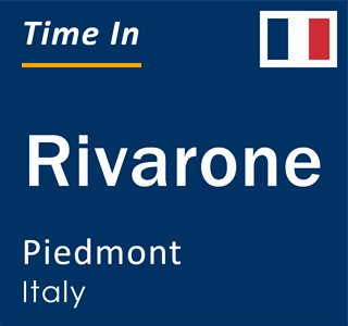 Current Local Time in Rivarone, Piedmont, Italy