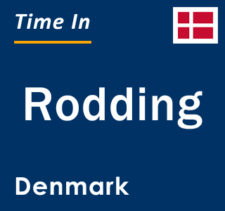 Current Local Time in Rodding, Denmark