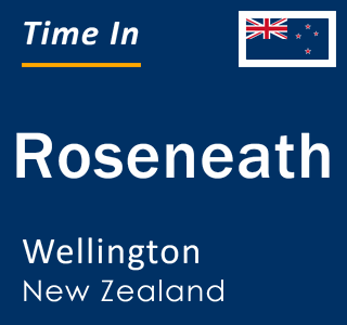 Current Local Time in Roseneath, Wellington, New Zealand