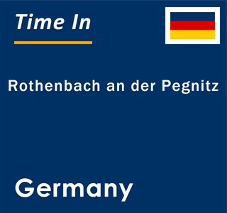 Current Local Time in Rothenbach an der Pegnitz, Germany