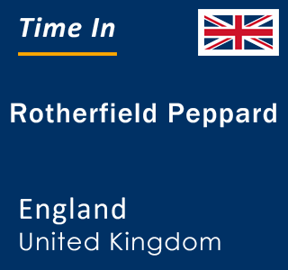 Current Local Time in Rotherfield Peppard, England, United Kingdom