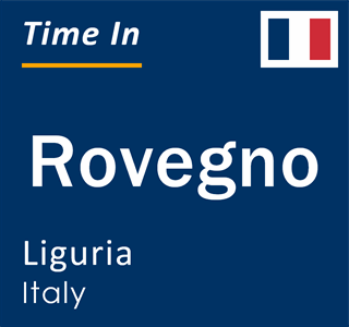 Current Local Time in Rovegno, Liguria, Italy