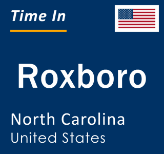 Current Weather Forecast | Roxboro, North Carolina, United States