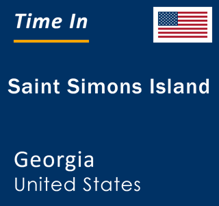 Current Local Time in Saint Simons Island, Georgia, United States