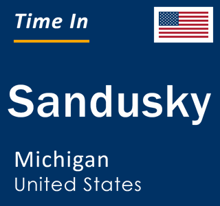 Current Local Time in Sandusky, Michigan, United States