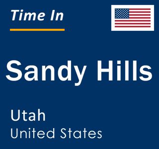 Current Weather Forecast | Sandy Hills, Utah, United States