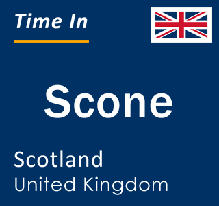 Current Local Time in Scone, Scotland, United Kingdom