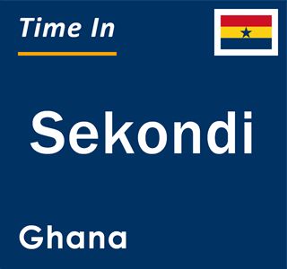 Current Local Time in Sekondi, Ghana