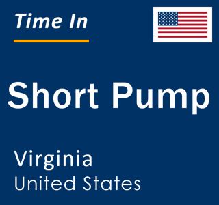 Current Local Time in Short Pump, Virginia, United States
