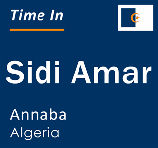 Current Local Time in Sidi Amar, Annaba, Algeria