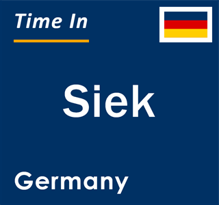 Current Local Time in Siek, Germany