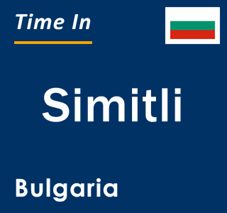 Current Local Time in Simitli, Bulgaria