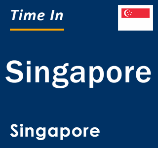 Current Local Time in Singapore, Singapore