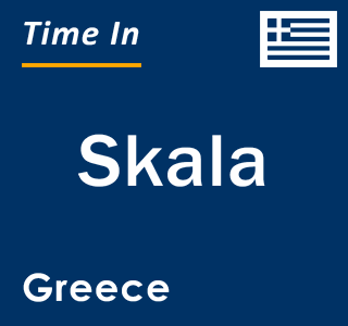 Current Local Time in Skala, Greece