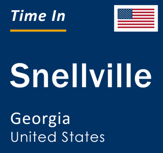 Current Local Time in Snellville, Georgia, United States