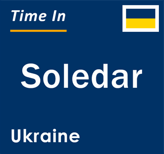 Current Local Time in Soledar, Ukraine