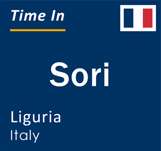 Current Local Time in Sori, Liguria, Italy