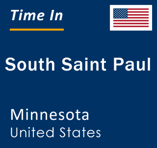 Current Local Time in South Saint Paul, Minnesota, United States
