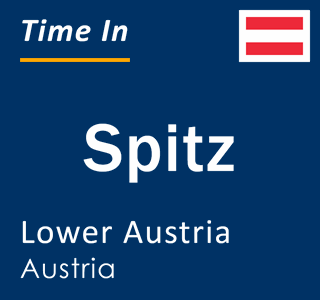 Current Local Time in Spitz, Lower Austria, Austria