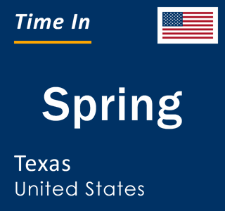 Current Local Time in Spring, Texas, United States
