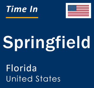 Current Local Time in Springfield, Florida, United States