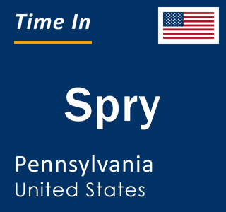 Current Weather Forecast | Spry, Pennsylvania, United States
