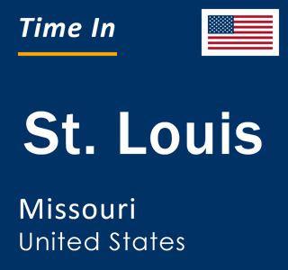 Current Local Time in St. Louis, Missouri, United States