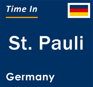 Current Local Time in St. Pauli, Germany